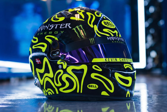 PLASMA v.2 Sticker Kit for helmet Color Scheme #1 with FLUO (design pa ...