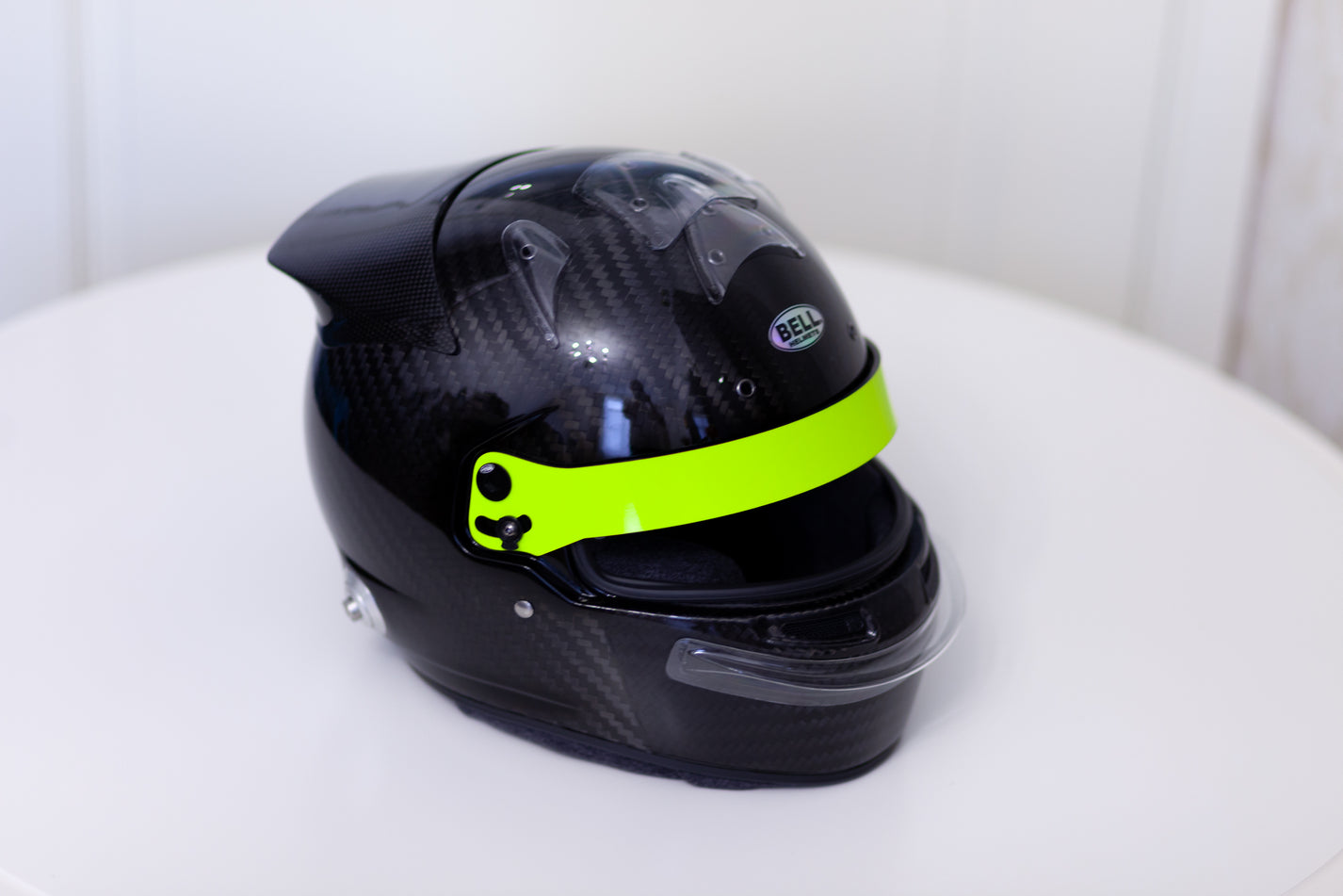 Cut Visor for Bell FLUO (Karting, Motorsport, Moto) – 33 stickers