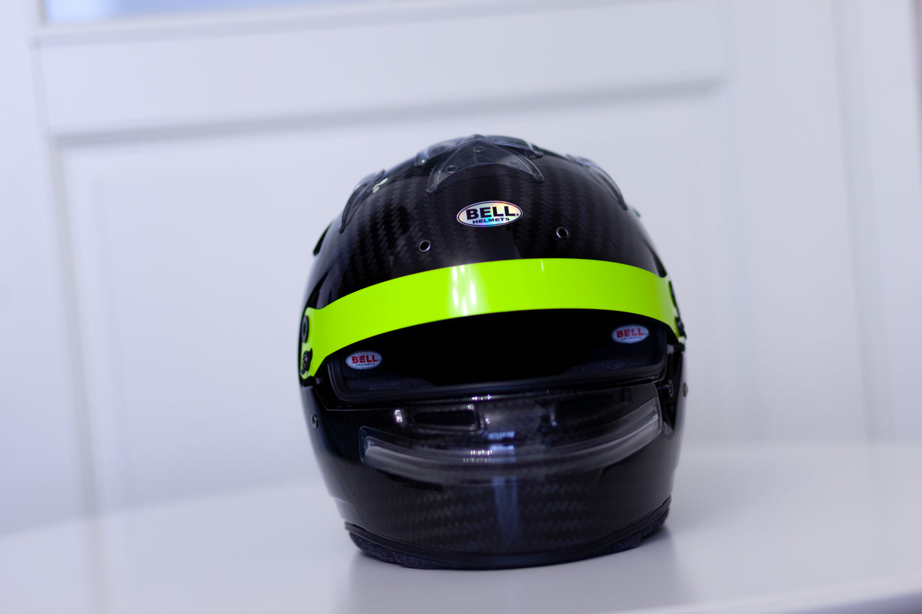 Cut Visor for Bell FLUO (Karting, Motorsport, Moto) – 33 stickers