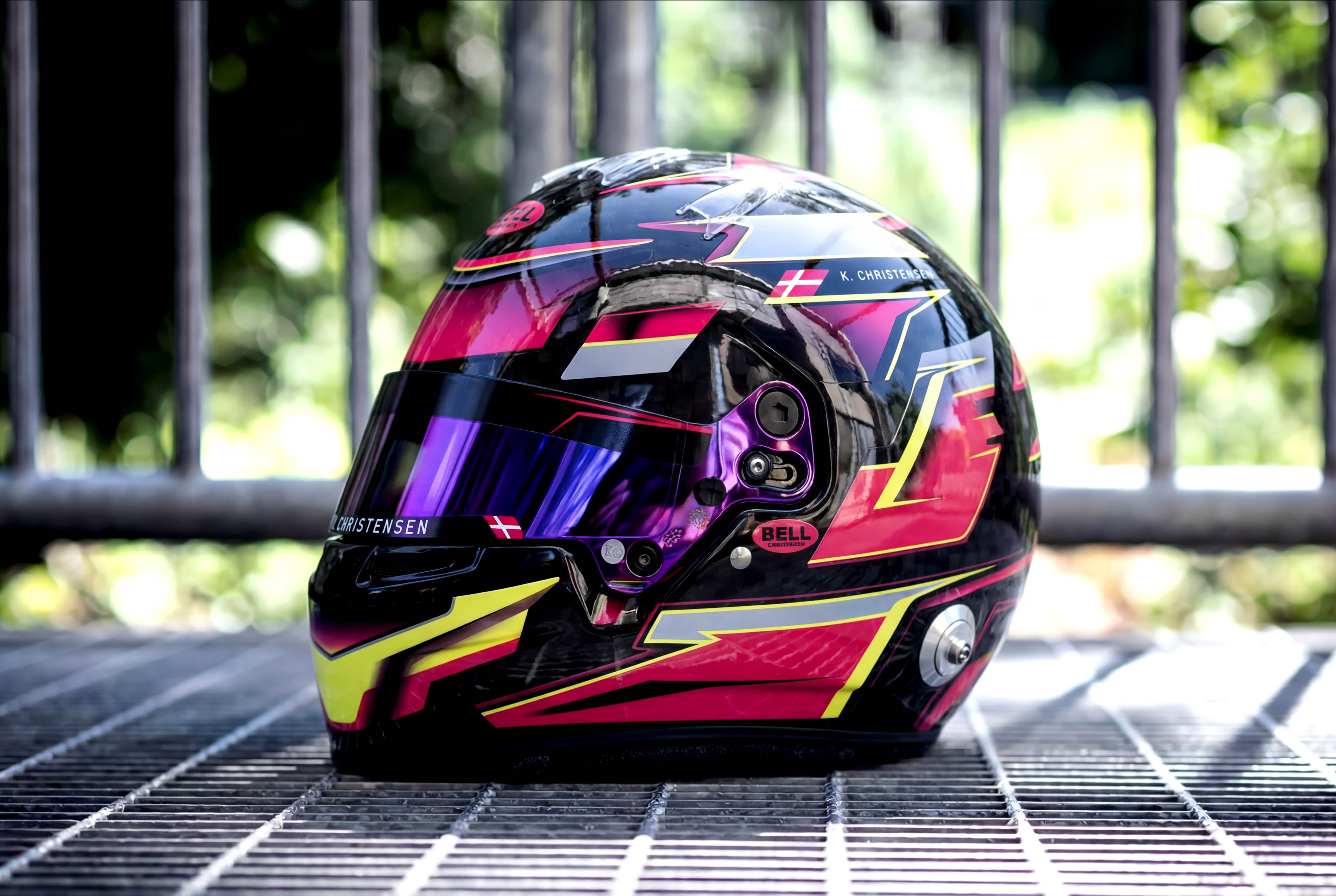 ALPHA Sticker Kit for helmet Color Scheme #5 (design pack) (Karting, M ...