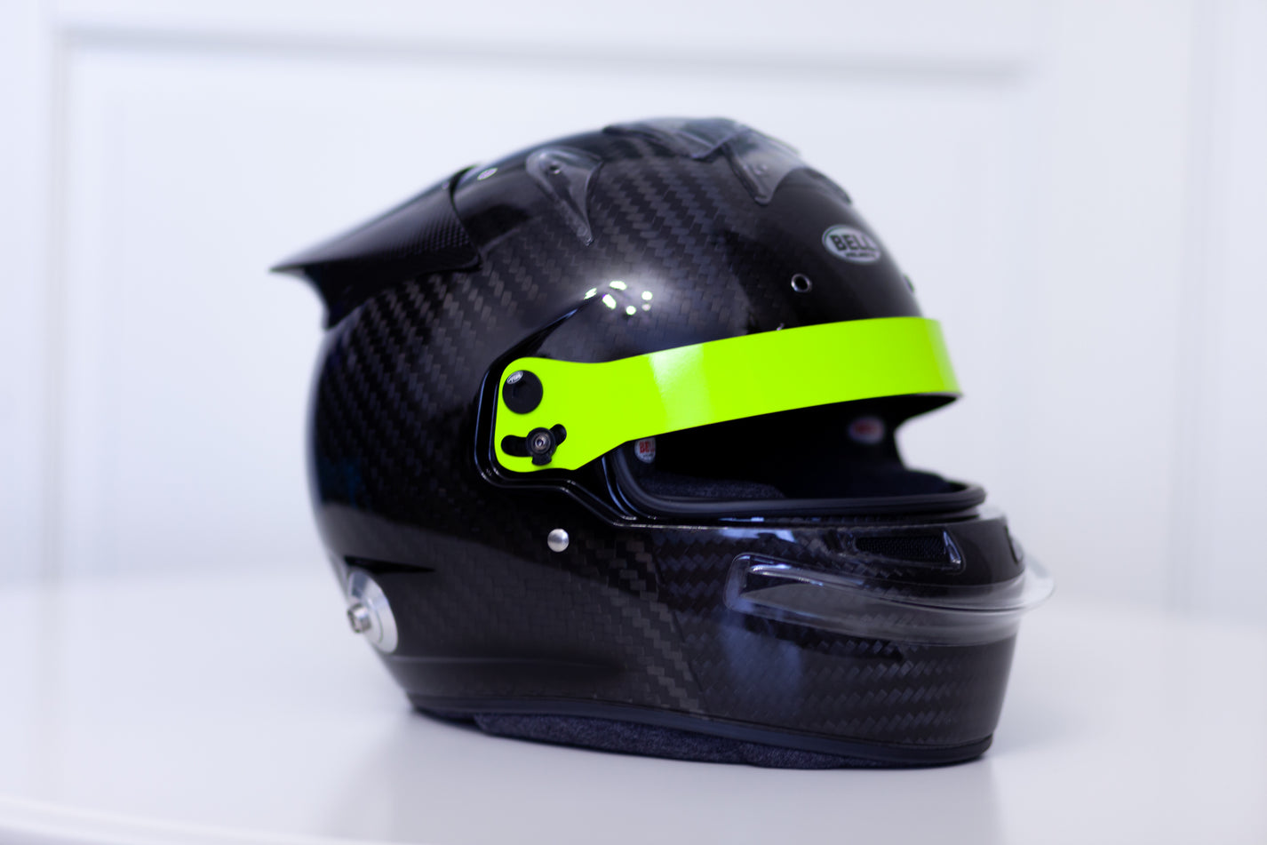 Cut Visor for Bell FLUO (Karting, Motorsport, Moto) – 33 stickers