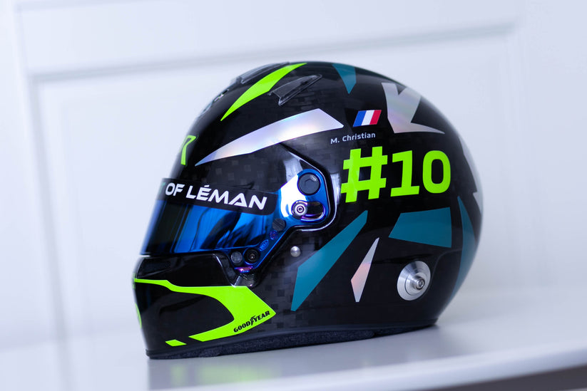 AMR 2025 Sticker Kit for helmet (design pack) (Karting, Motorsport, Mo ...