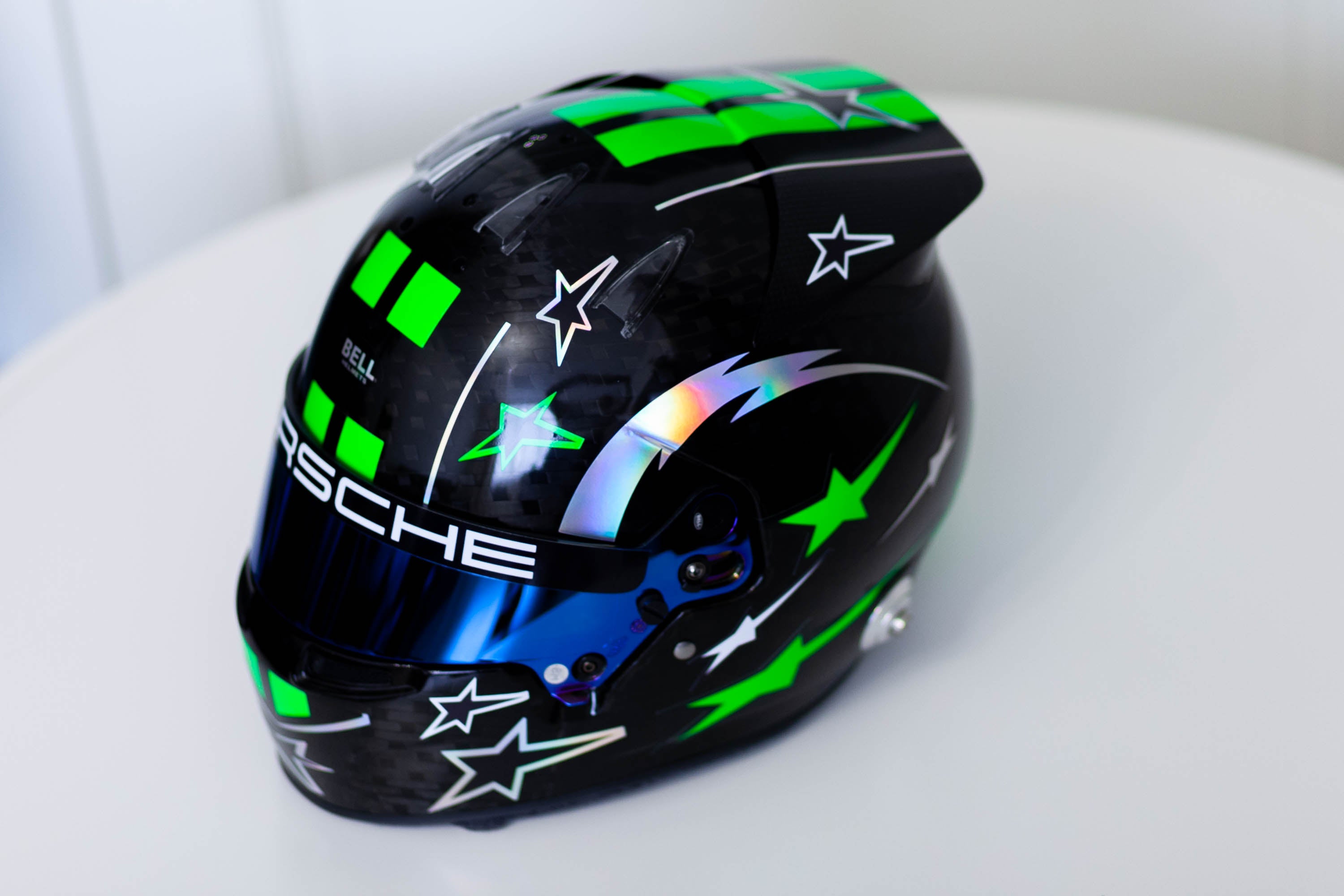 HULK Sticker Kit with part FLUO for helmet v.2 (design pack) (Karting ...