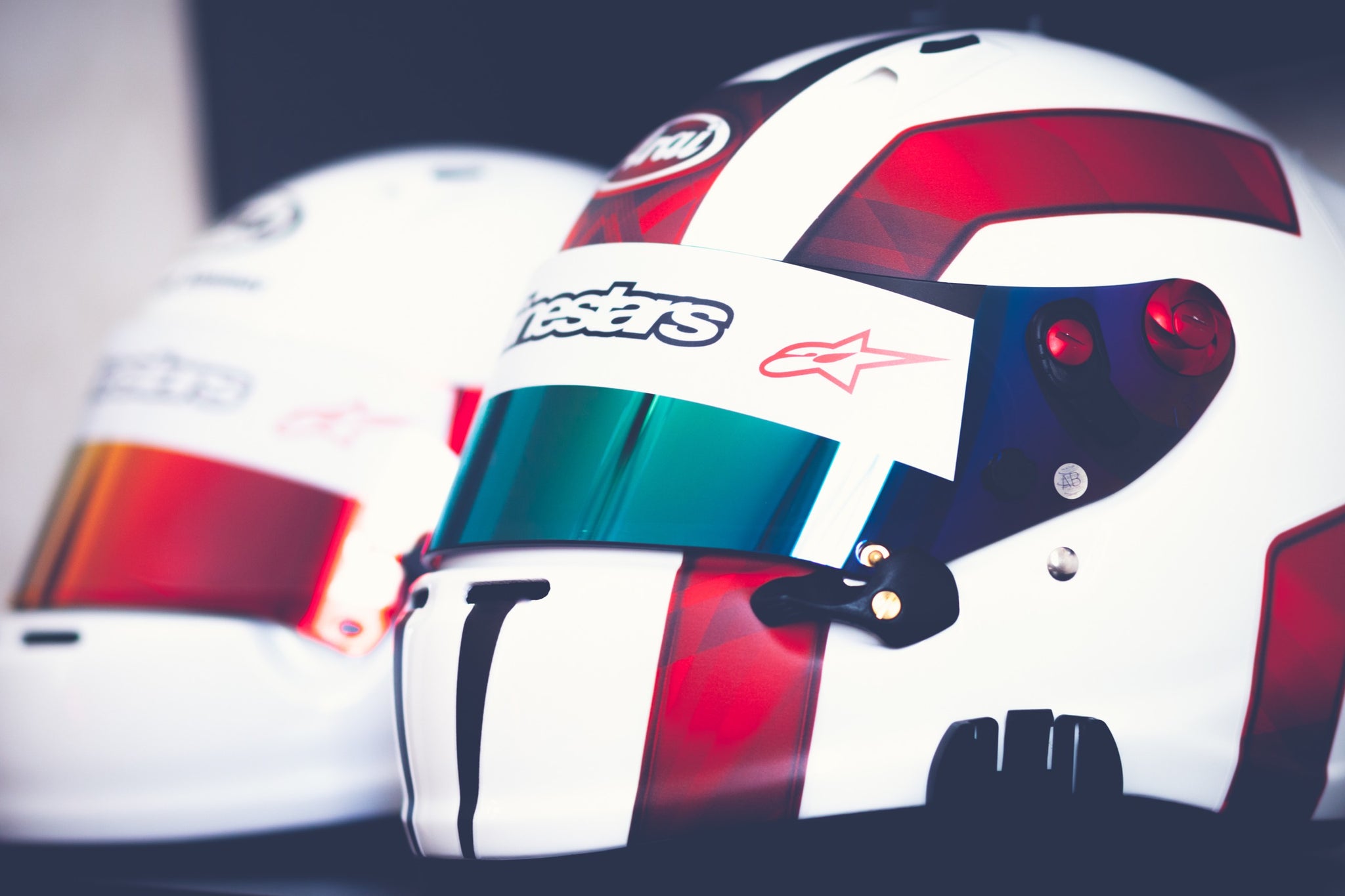 RACING Helmet Sticker Pack (design pack) (Karting, Motorsport, Moto ...