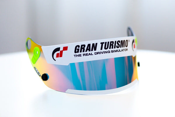 Gran Turismo Racing Helmet Visor Sticker (Karting, Motorsport, Moto ...